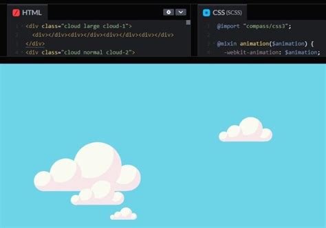 19 best css clouds examples webtopic