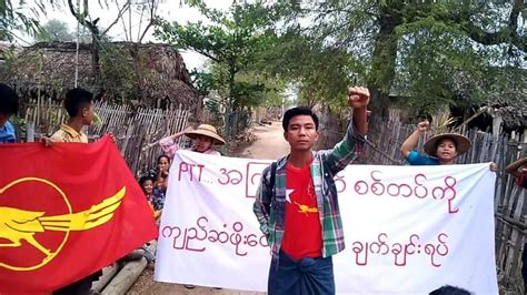 Khit Thit Media On Twitter ယင်းမာပင်မြောက်ခြမ်း သပိတ် အင်အားစုများ ဦးဆောင်ကာ စစ်အာဏာရှင် တော်လ
