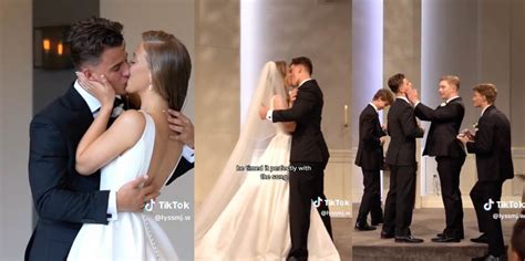 Groom Leaves Bride At Altar During Kiss To Perform A Skit With Groomsmen Yourtango