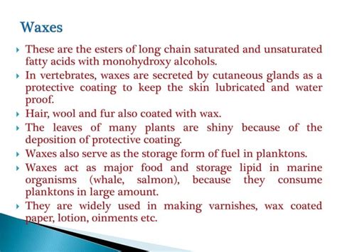 Lipids Properties Classification Function PPTX Chemistry Science