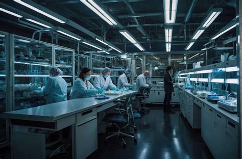 Premium Photo Abstract Neural Network Concept