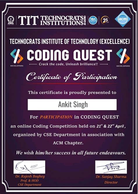 Ankit Singh On Linkedin Hello Everyone Im Thrilled To Share My Certificate Of Participation In