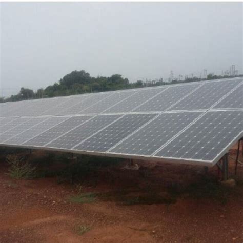 Photographical View Of 5 Mw Grid Connected Pv Plant Download