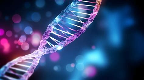 Premium Ai Image Dna Helix Ai Generated Image