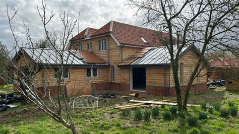 House Build Using Feather Edge Cladding Uk Timber Projects Gallery