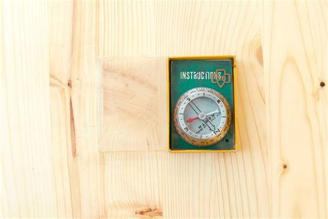 Vintage Girl Scout Compass Made By Silva Etsy