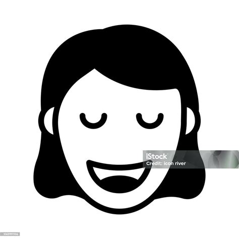 기쁜 얼굴 이모티콘 개념에 대한 스톡 벡터 아트 및 기타 이미지 개념 긍정적인 감정 표현 디자인 Istock