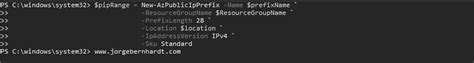 How To Reserve An Azure Public Ip Range · Jorge Bernhardt