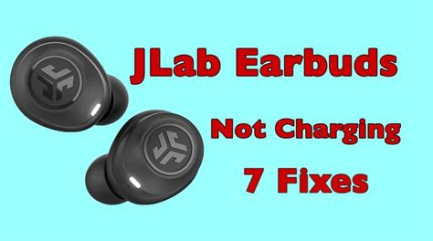 Fix JLab Earbuds Not Charging How To Finders