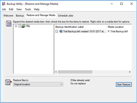 How To Open BKF File In Windows 10 8 1 8 7 Manual Solution