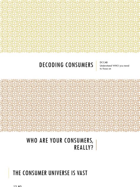 4decoding Consumers Segmentation Pdf