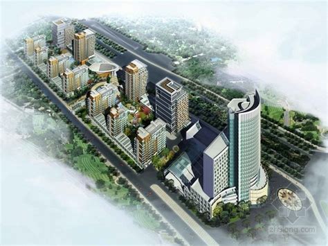 方案文本长春商业住宅区规划及单体设计建筑方案文本 筑图 建筑景观素材lumion模型方案文本cad施工图su模型下载