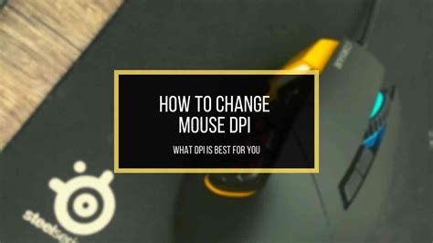 How To Change Mouse DPI Mouse Acceleration Fix Guide 2024