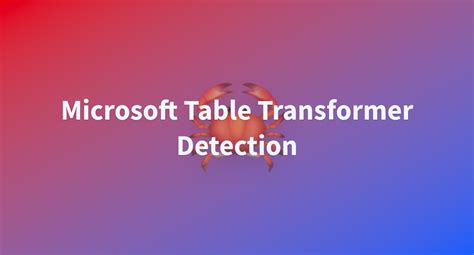 Opencvuniversitymicrosoft Table Transformer Detection At Main