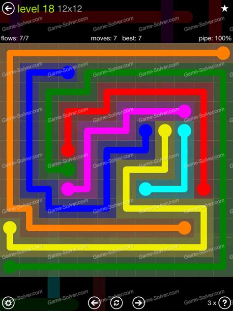 Flow Extreme Pack X Level Game Solver