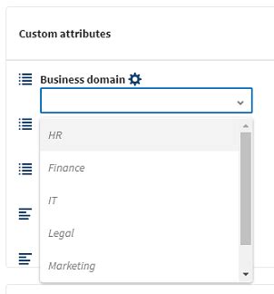 Applying A Custom Attribute Value To A Dataset Talend Cloud Data