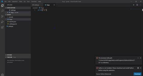 no interpreter shown in vs code · issue 3619 · microsoft vscode docs · github