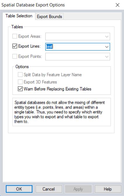 How To Export Vector Layer To Postgis Spatial Database On Global Mapper Gis Tutorial