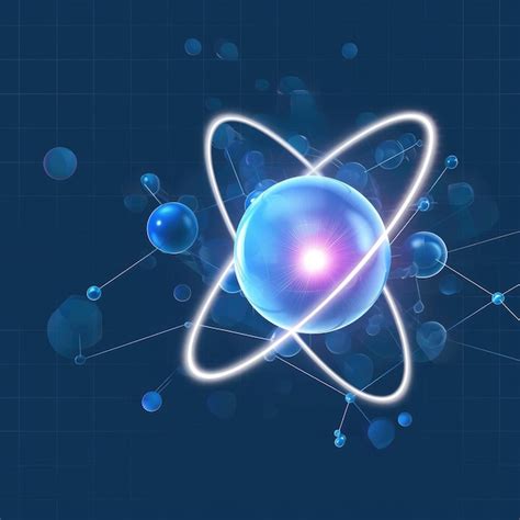 premium photo atomic dance subatomic realm electrons neutrons and