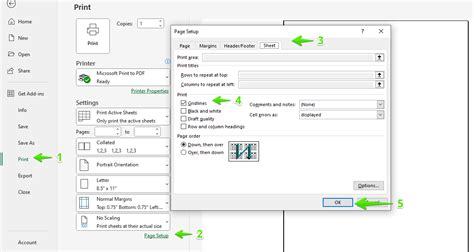 How To Print Gridlines In Excel With Screenshots