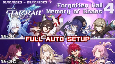 Memory Of Chaos 4 Full Stars Jingliu Kafka Auto Setup Period