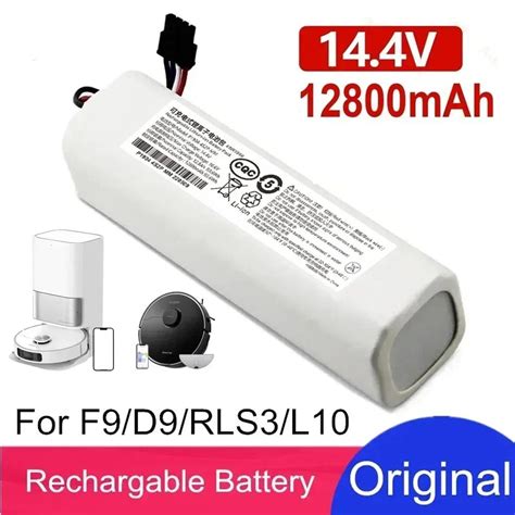 Jual Original 14 4v 12800mah Robotic Vacuum Cleaner Replacement Battery