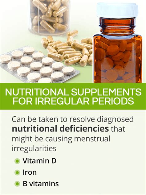 Supplements For Irregular Periods Shecares