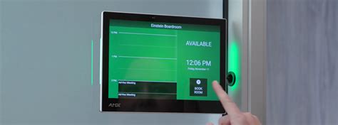 Redefining Room Scheduling Exploring Amx Varia Touch Panels Book