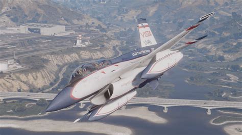 Nf 16d Vista With 3d Thrust Vectoring Nozzle [add On] Gta5