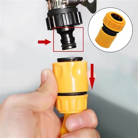 Garden Hose Quick Connect Kit Plastic Hose Tap Adapter Connector