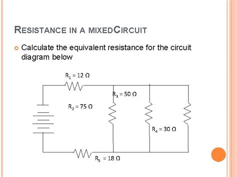 How To Calculate The Equivalent Resistance In Combination Circuits Wiring Diagram