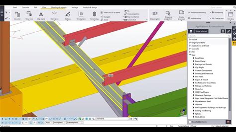 14 Draw Cladding In Tekla Youtube
