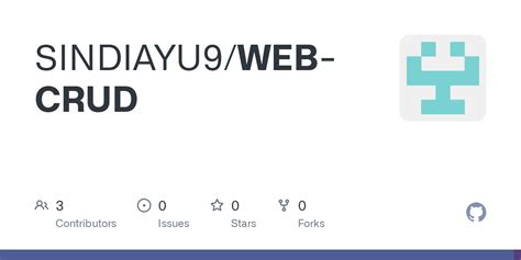 GitHub SINDIAYU WEB CRUD