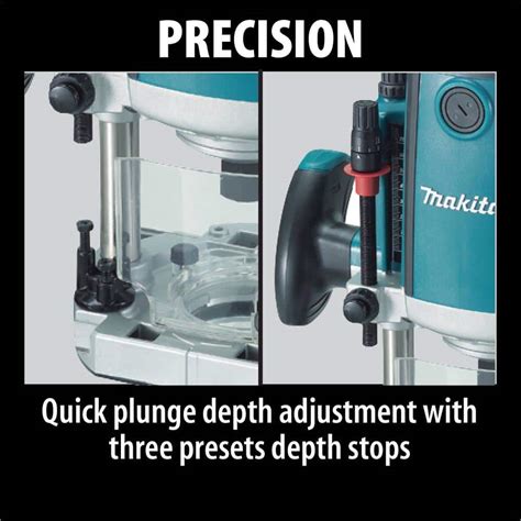 Makita 15 Amp 3 1 4 Hp Corded Plunge Router Rp1800 Blaena