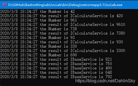 C控制台程序中使用官方依赖注入控制台程序 C 调用 依赖注入 Csdn博客 C控制台程序中使用官方依赖注入控制台程序 C 调用 依赖注入 Csdn博客