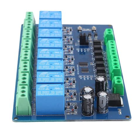 Modbus Rtu 8 Channel Relay Module Modbus RTU 8 Switch Input RS485