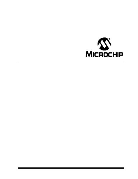 PIC18F2480 Datasheet 1 490 Pages MICROCHIP 28 40 44 Pin Enhanced Flash Microcontrollers With