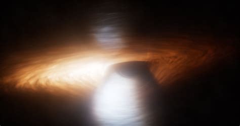 wip accurate simulation of a kerr black hole using a renderer written exclusively in vex we