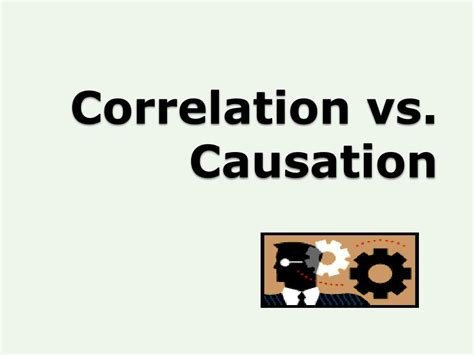 PPT Correlation Vs Causation PowerPoint Presentation Free Download ID