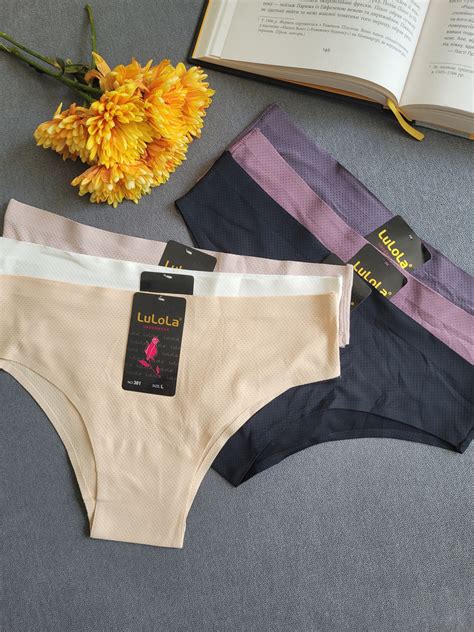 Купити Жіночі труси безшовні бразиліана еластична білизна набір гладкі труси американки