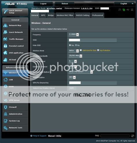 ASUS RT N66U 3 0 0 5 354 Firmware SNBForums