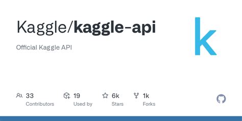Github Kagglekaggle Api Official Kaggle Api