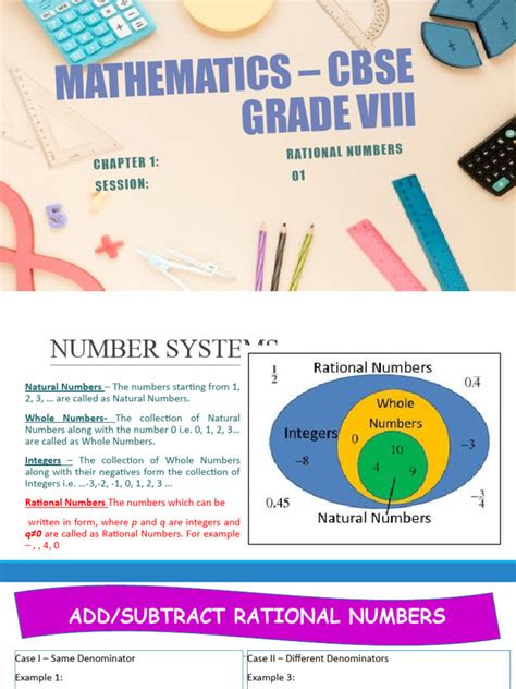 Rational Numbers 2023 Pdf Division Mathematics Multiplication