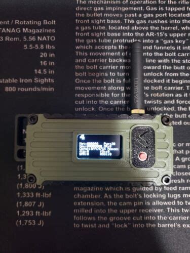 Ttgo Lora32 V2 1 1 6 Full Build 3d Printed Case Stand And1100 Battery Meshtastic Ebay