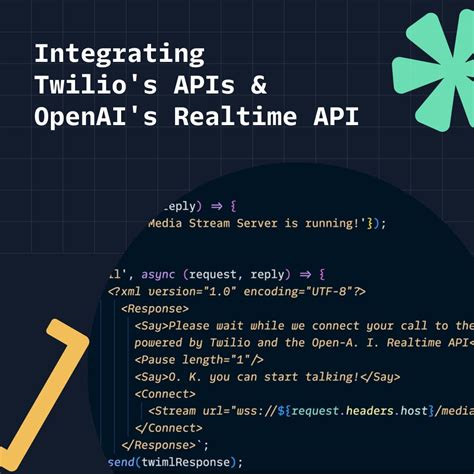 Twilio Developers On Linkedin 📢 Integration With Openais Realtime Api Voice Nodejs And
