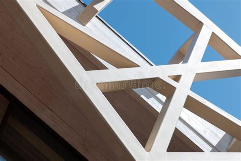 A Striking Composition Featuring A Geometric Architectural Design Stock Image Image Of