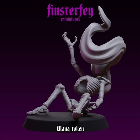 3d Printable Mana Token By Finsterfey