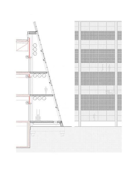Pin En Plans Elevations Sections
