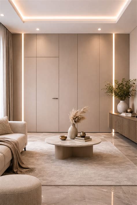 Modern Living Room With Decorative Wall Panels Artofit
