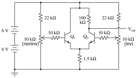 Differential Amplifier Discrete Semiconductor Circuits Electronics Textbook